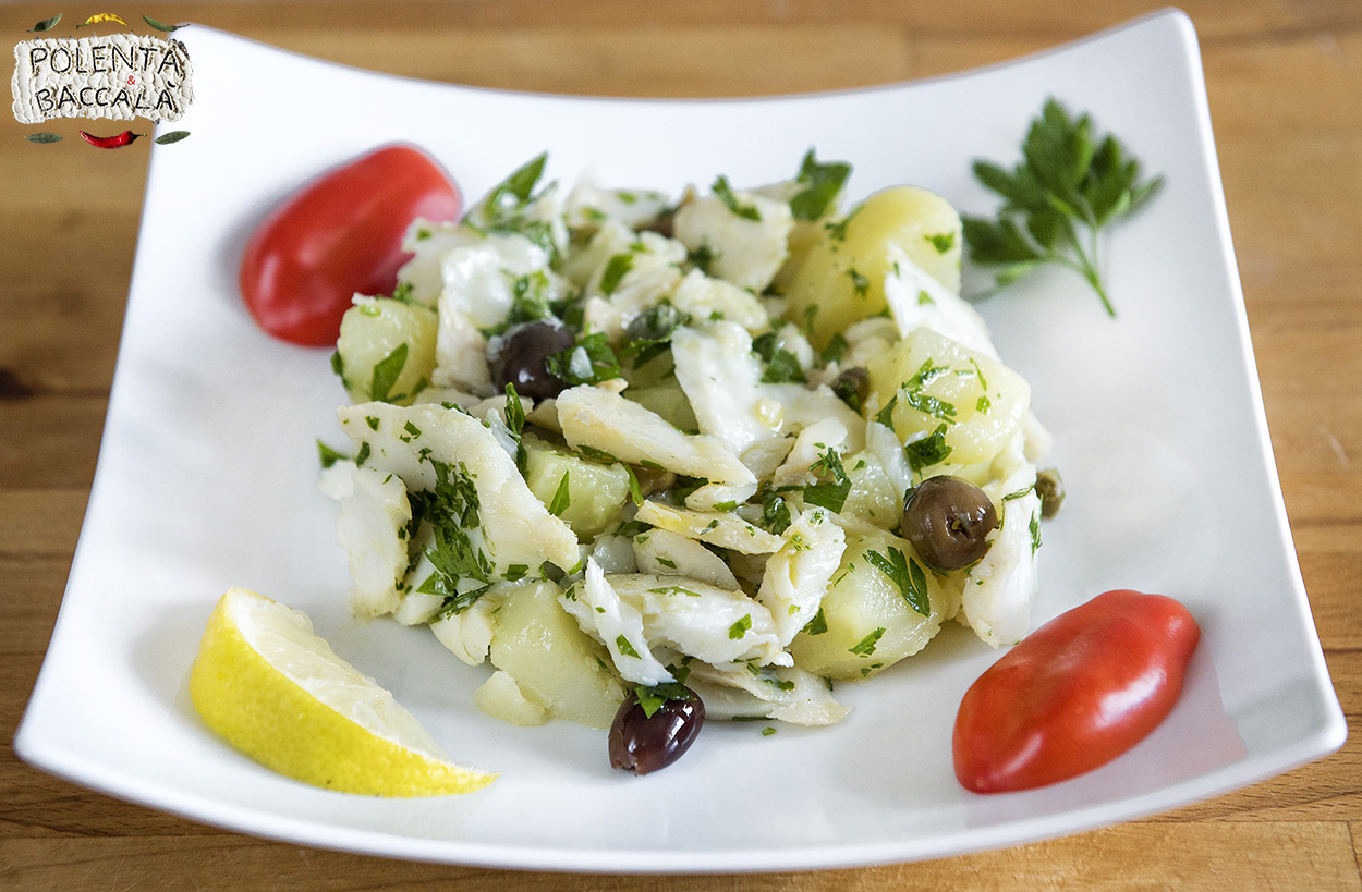 Insalata di Baccalà – Dried and Salted Cod Salad – Polenta & Baccalá