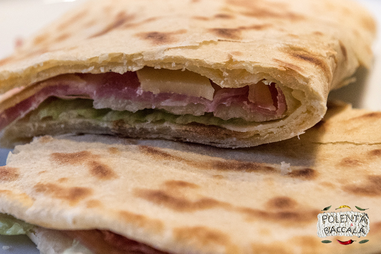 Crescia, or Piadina Sfogliata Marchigiana – Italian Flatbread – Polenta ...