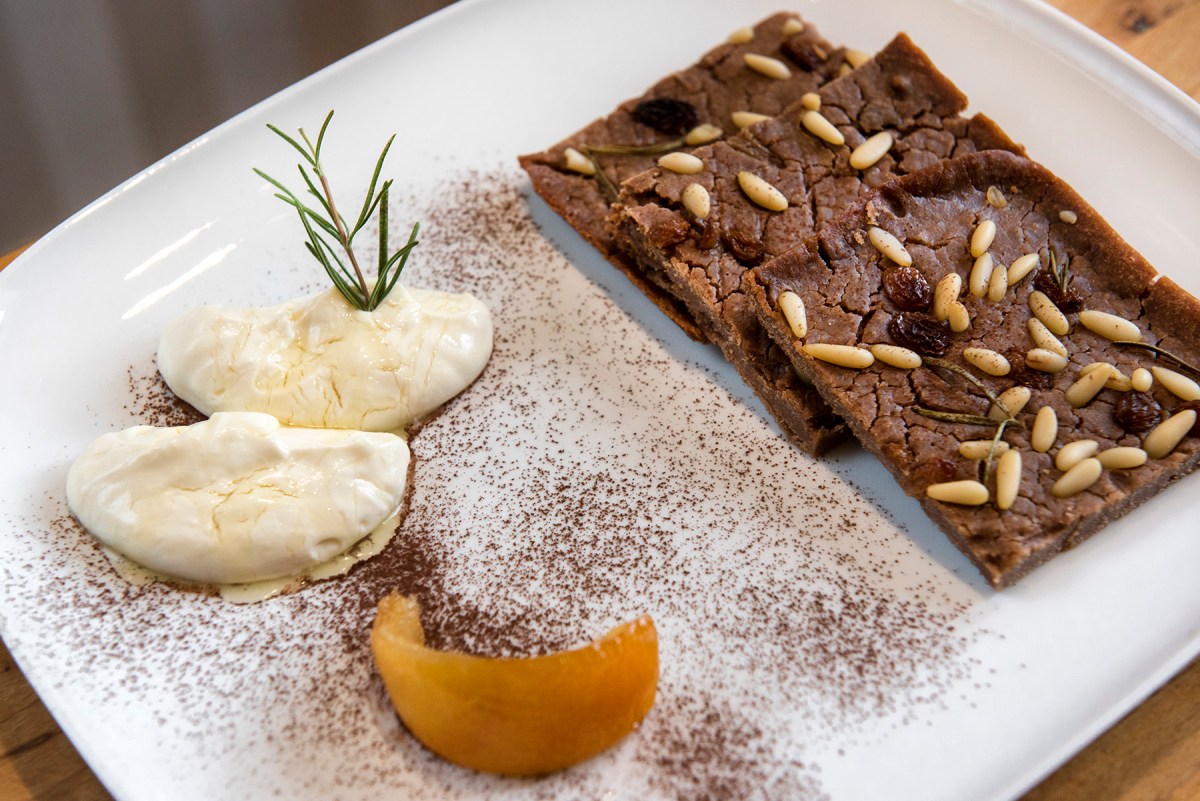 Castagnaccio – Traditional Italian Chestnut Flour Cake – Polenta & Baccalá