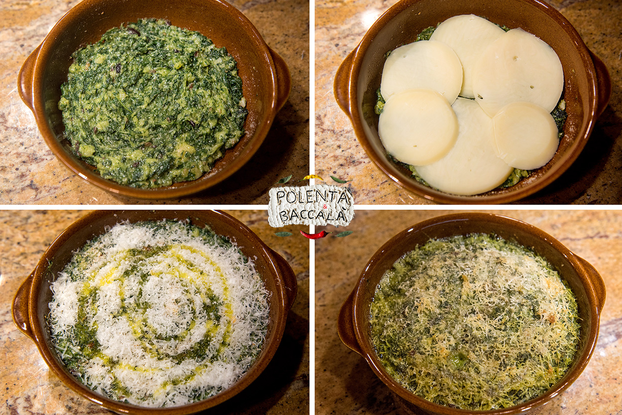 Dandelions Cake, with Potatoes and Provola Cheese – Tortino con ...