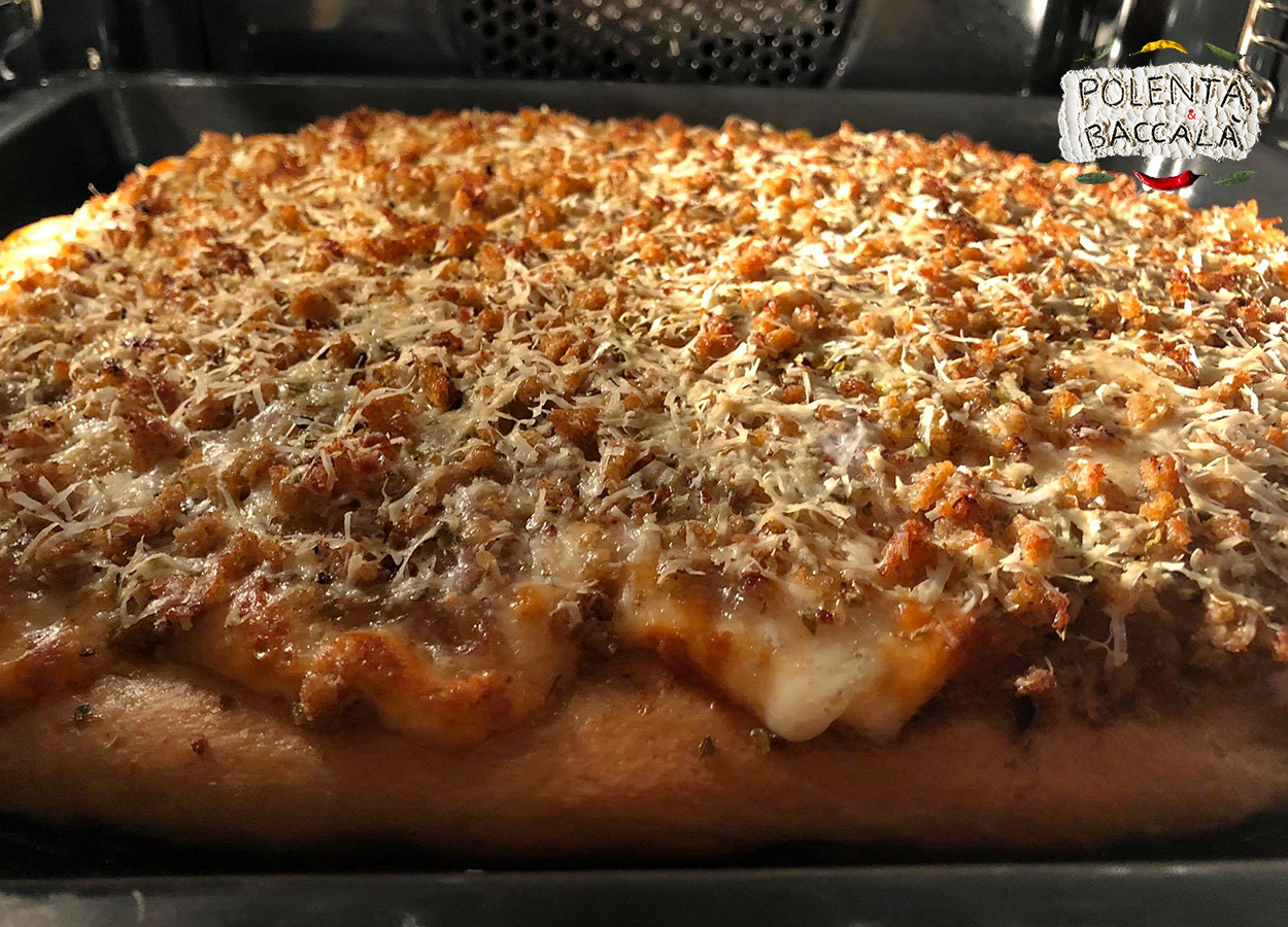 Sfincione di Bagheria – Polenta & Baccalá