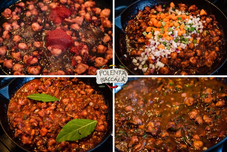 Octopus Ragu – Ragù di Polpo – Polenta & Baccalá