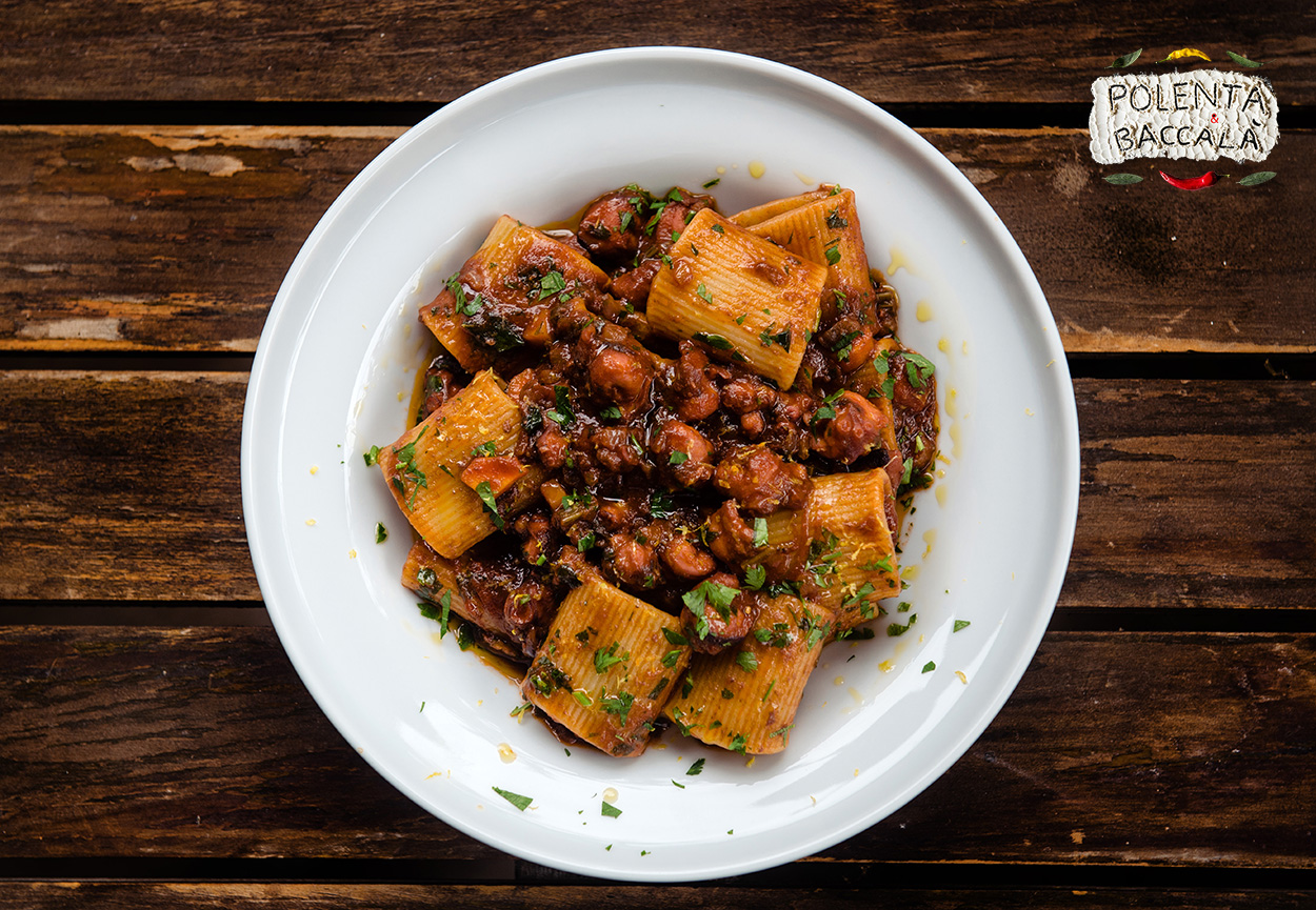 Octopus Ragu – Ragù di Polpo – Polenta & Baccalá