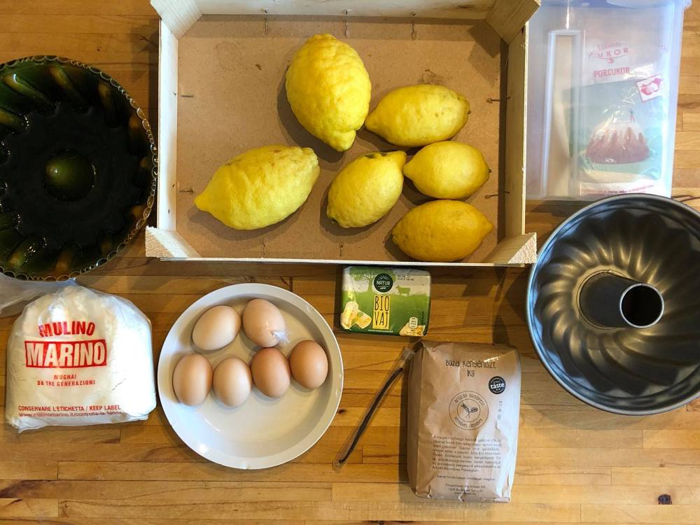 Amalfi Lemon Cake – Torta di Limoni Amalfitana – Polenta & Baccalá